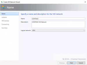 Deploy and Manage SDN using SCVMM 2016 - Part 1