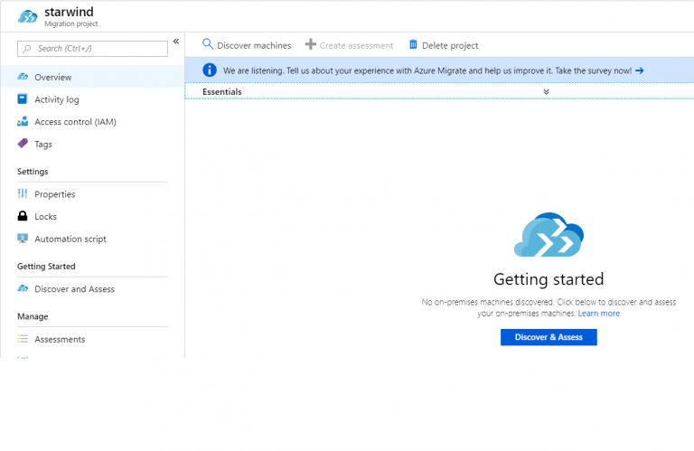 Azure Migrate: How to start
