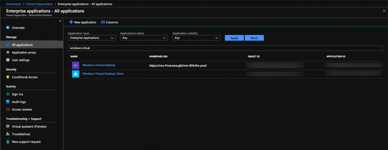 Windows Virtual Desktop - Azure