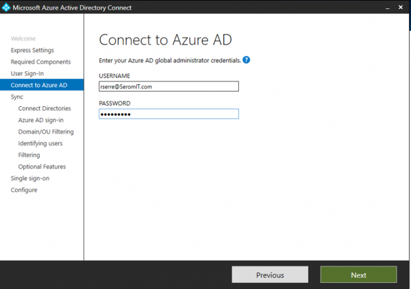 Azure AD Connect: Getting Started