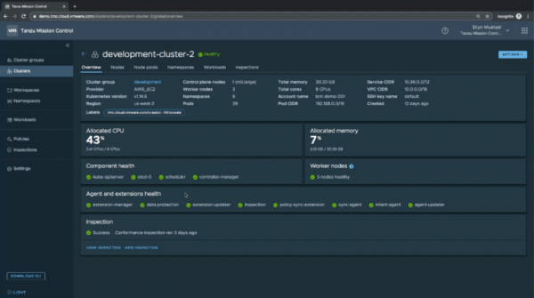 Tanzu Solutions: Tanzu Mission Control