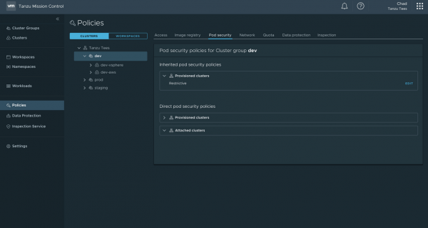 Tanzu Solutions: Tanzu Mission Control