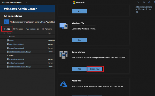 Deploy an Azure Stack HCI stretched cluster from WAC