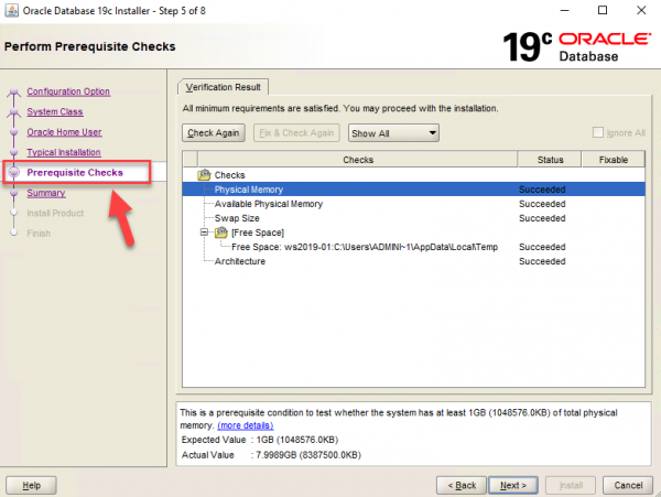 Oracle Database 19c Installation