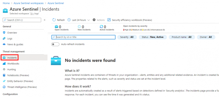 Azure Sentinel: Overview