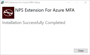 Install and Configure the NPS Extension for Azure MFA