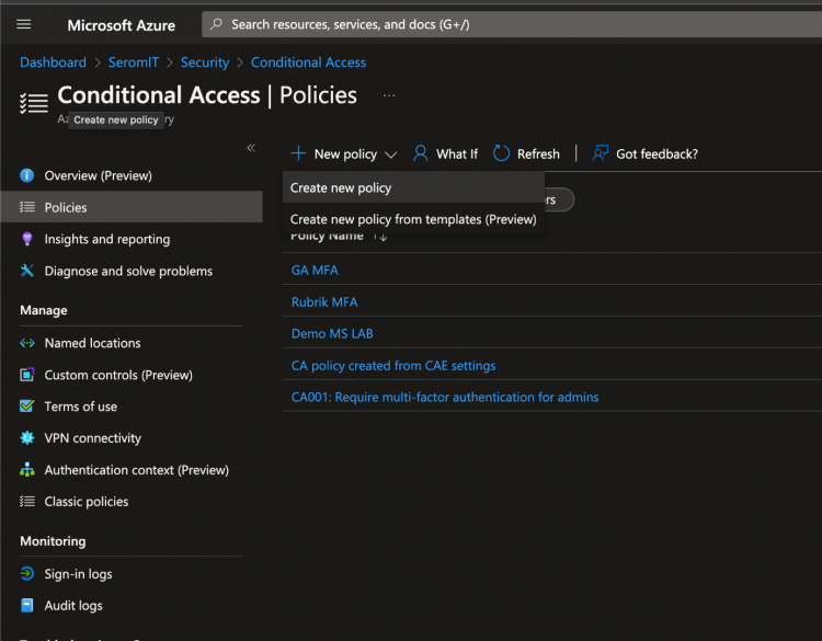 Activity Restrictions in Office Online