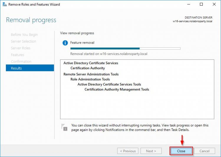 Migrate Root CA Procedure