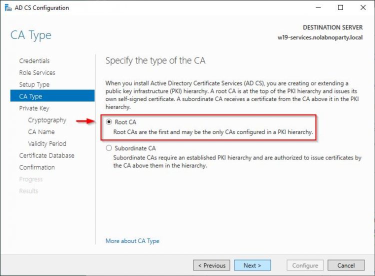 Migrate Root CA Procedure