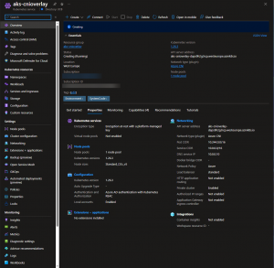 Create an Azure CNI Overlay Cluster