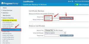Upgrade Kemp LoadMaster to the Latest Version