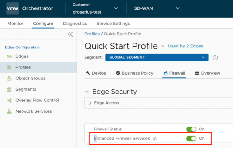 VMware SD-WAN Enhanced Firewall Services: Security Solutions for Modern ...