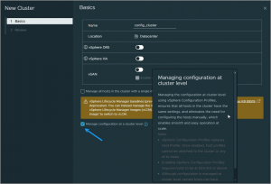 vSphere Configuration Profiles: Features & Migration Tips