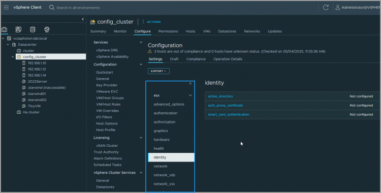 vSphere Configuration Profiles: Features & Migration Tips