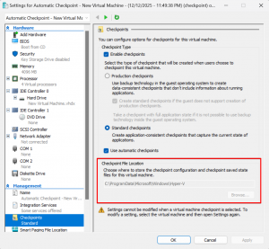 Cloudy Journey: How to Create and Manage Checkpoints in Microsoft Hyper ...
