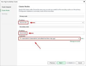 How to Configure the Veeam High Availability Cluster in v13