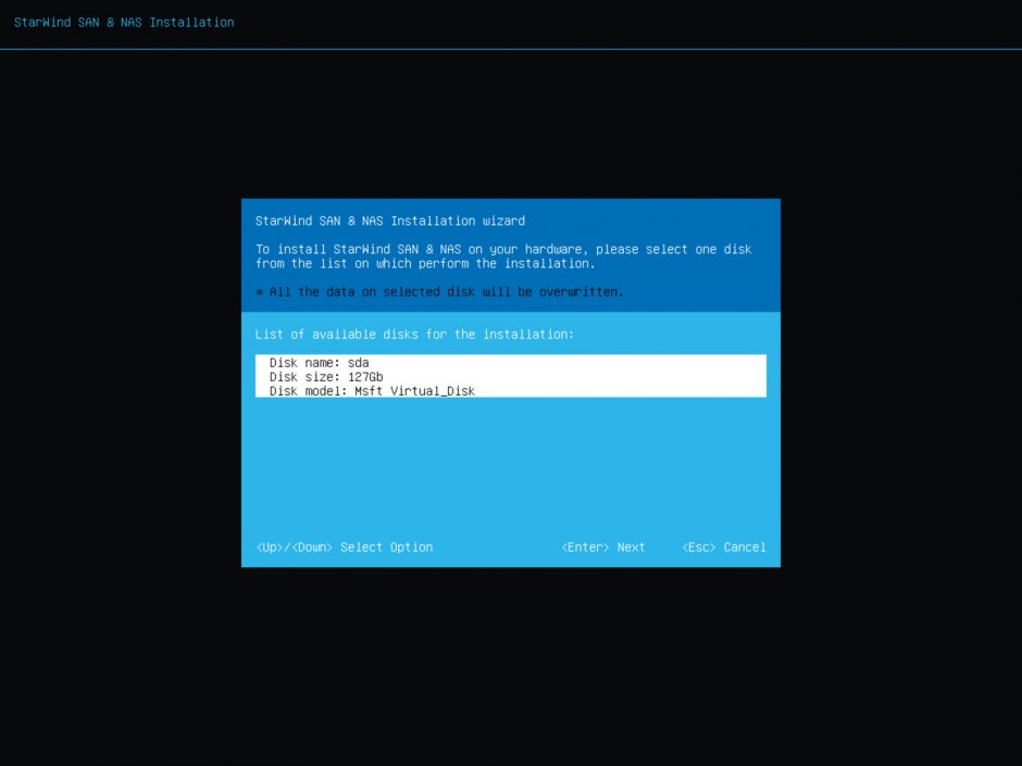 StarWind SAN & NAS Bare-metal Installation - Resource Library ...